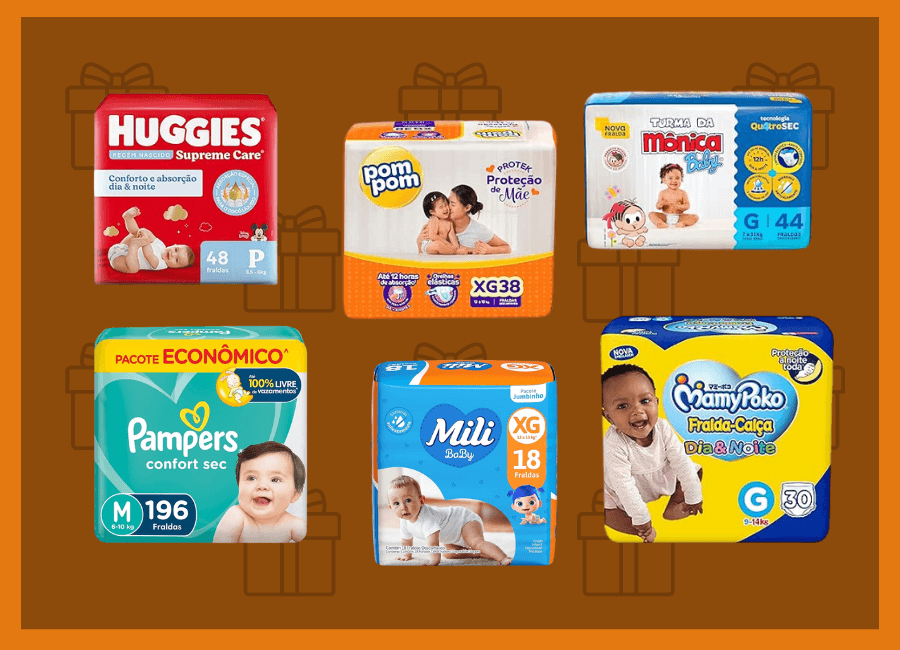 Melhor Fralda Para Bebê: 10 Opções Incríveis